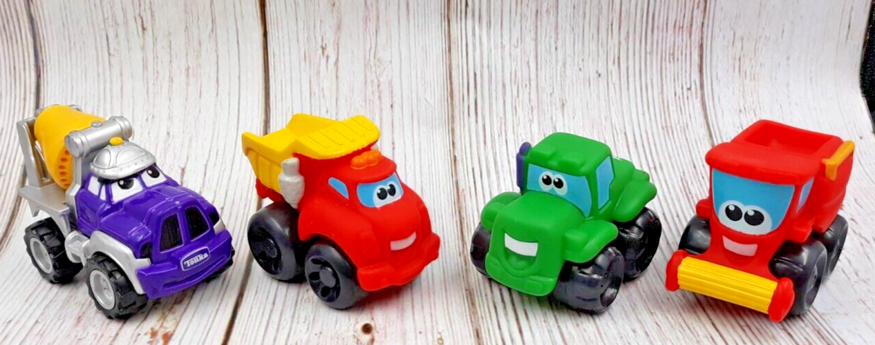 Lot of 3 Hasbro Tonka Lil CHUCK & Friends Chunky Vehicles & 1 Maisto ...