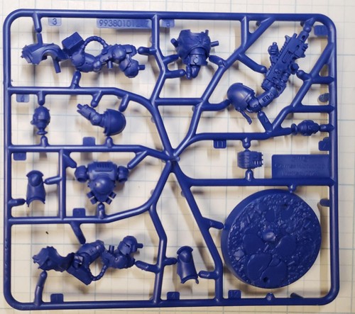 40k Kill Team Bits Justinian Angels of Death Heavy Intercessor Gunner ...