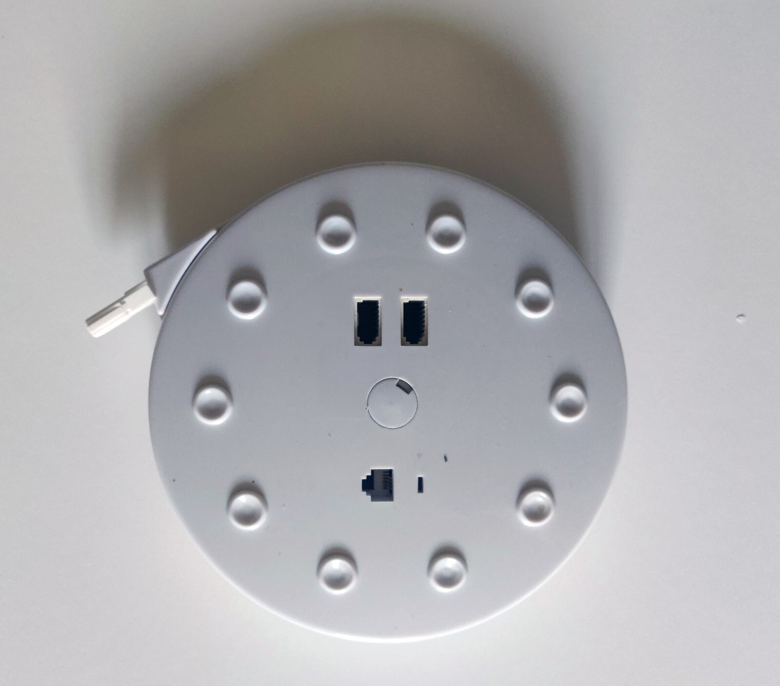 10m Extendable Telephone Hub Landline Extension Cable Cord Phone ...