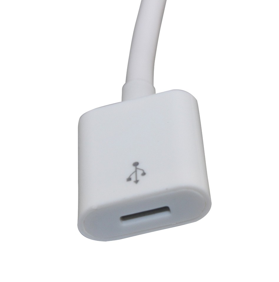 8 Pin flash Extension Cable for iPhone 7 8 X Xs 11 12 13 Pro SE iPad ...