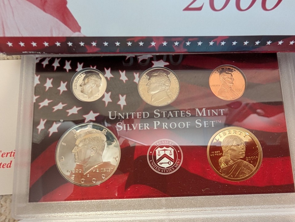 Lot of 16 Silver 2000 US Mint Proof Sets 10 Coins Per Set OGP w/COA 250557 | eBay
