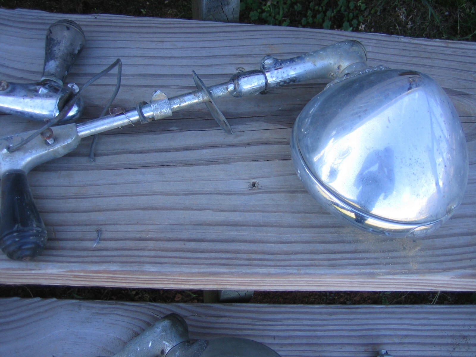 Lot Of Vintage Unity Police Car Spotlights And Parts For Parts Or ...