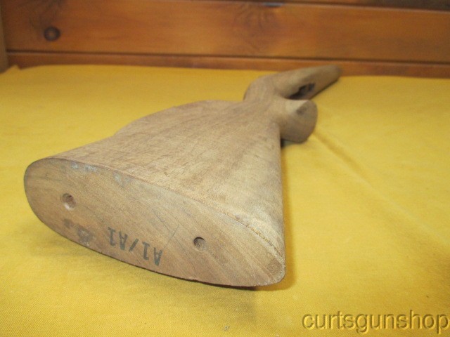 Mauser 98 Unfinished Semi Inletted Walnut Rifle Stock with Rollover ...