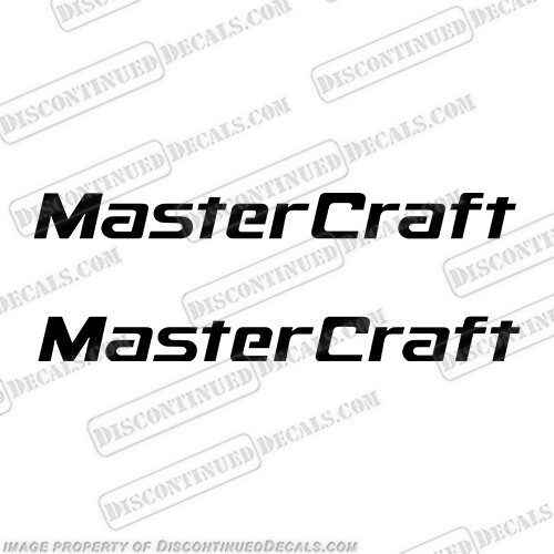 Fits MasterCraft Boat Trailer Decals (Set of 2) Any color! | eBay