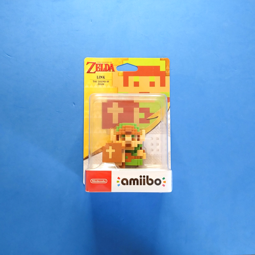 Link 8 Bit The Legend of Zelda Amiibo Nintendo Figure nuovo | eBay