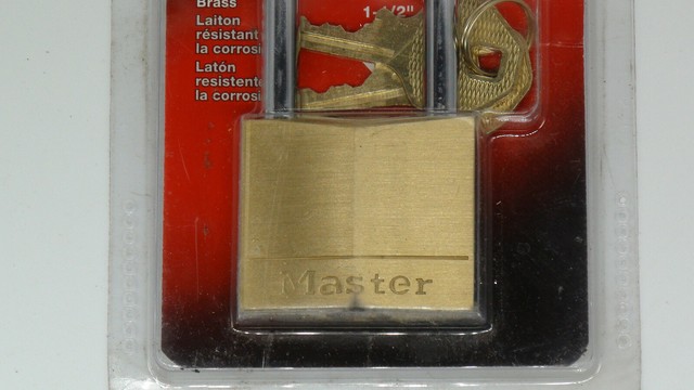 Master Lock 140DLF Padlock With Key Brass for sale online | eBay