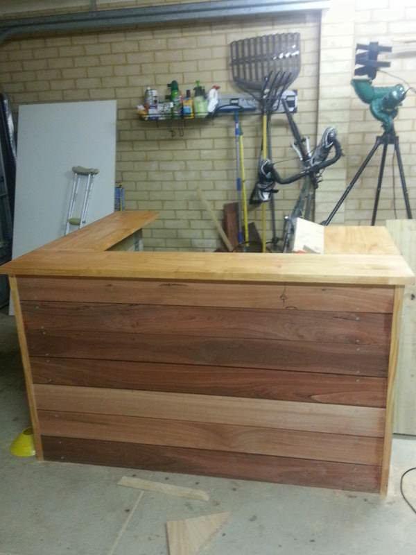 Bespoke Counter Bar Reclaimed Rustic Industrial Office Cafe Restaurant ...