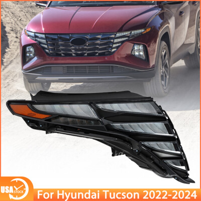 Passenger Side LED DRL Headlight For 2022-2024 Hyundai Tucson ...