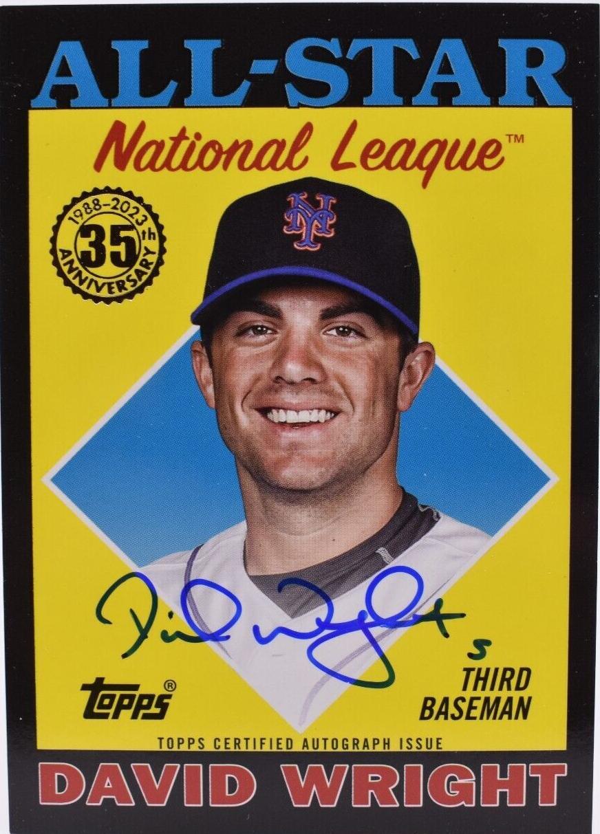 2023 Topps Series 2 - 1988 Topps All-Star Baseball Autographs David ...