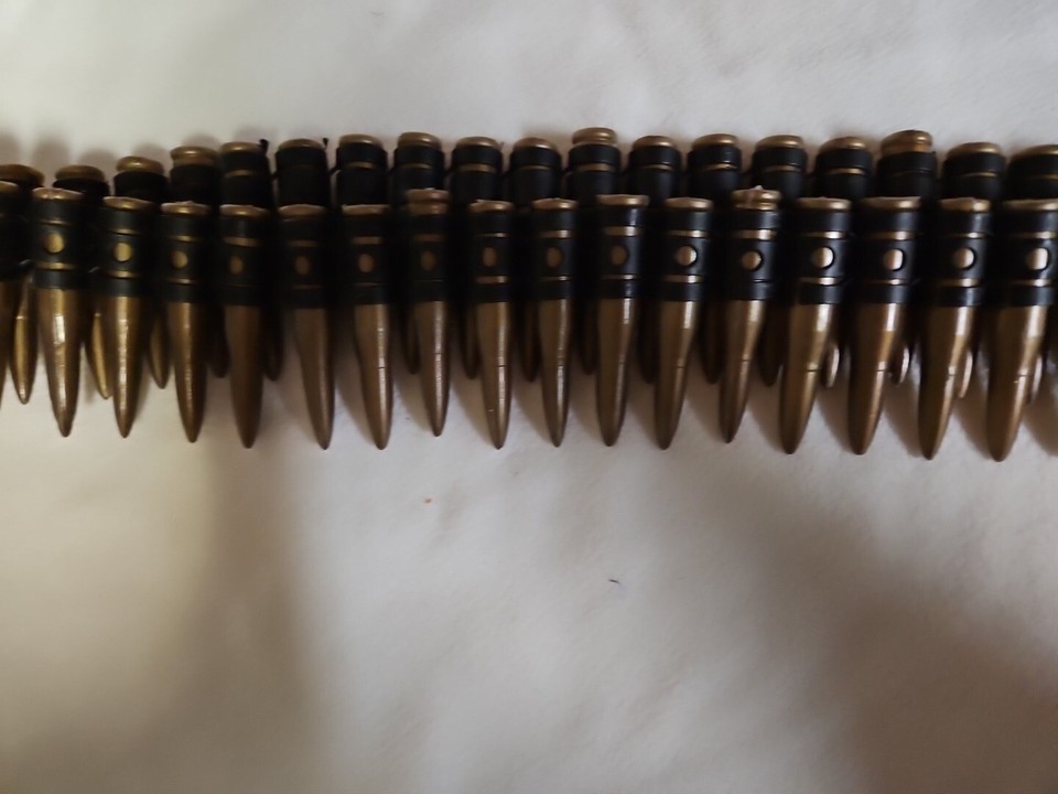 Plastic Toy Fake Ammo Bullet Belt Bandolier Military Army Soldier ...