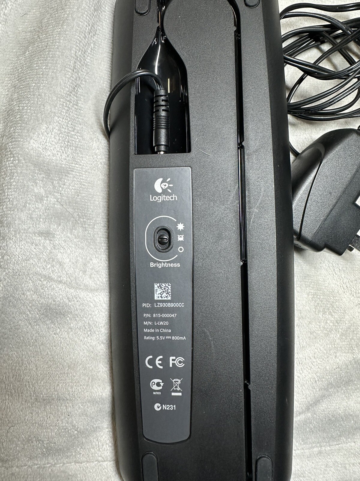 Logitech Harmony One Black Touch Screen universal Remote Control & Base ...