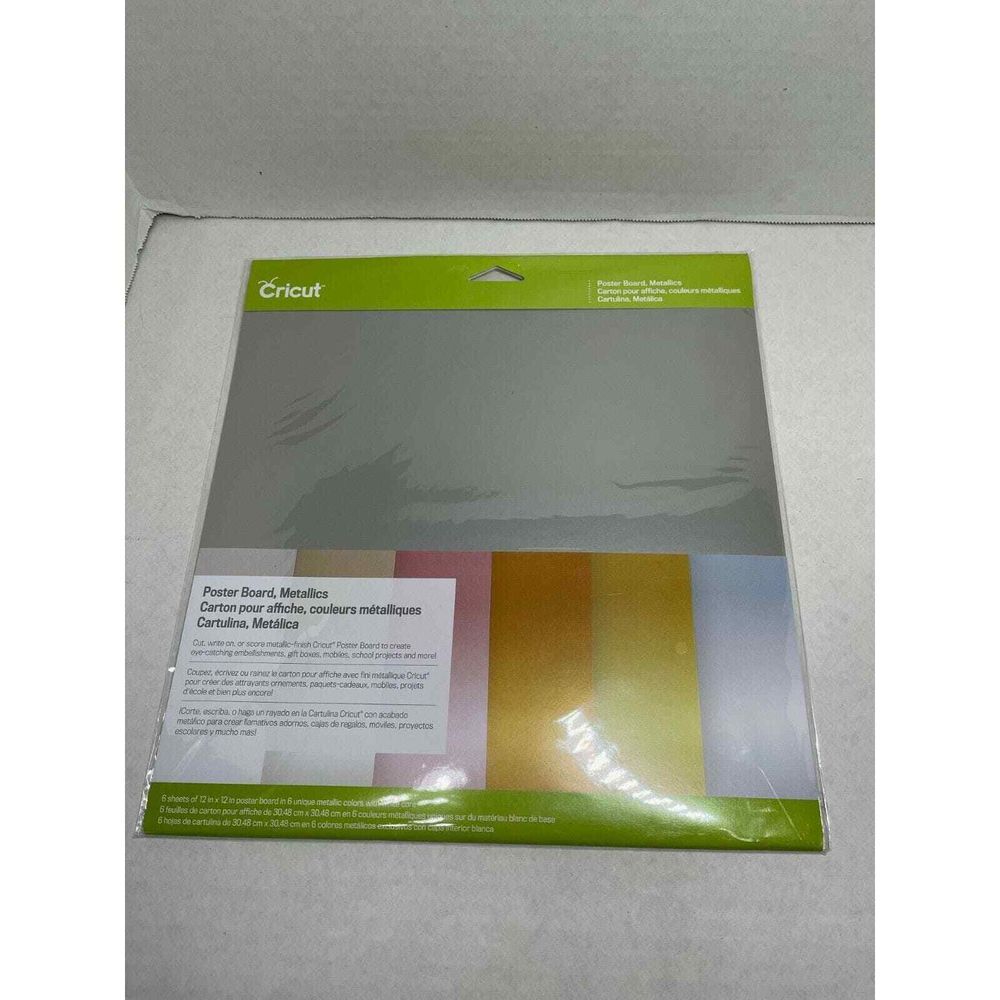 Metallic Poster Board Cricut