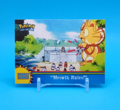 Pokemon Card - Meowth Rules! OR13 - Orange Islands - Topps | eBay