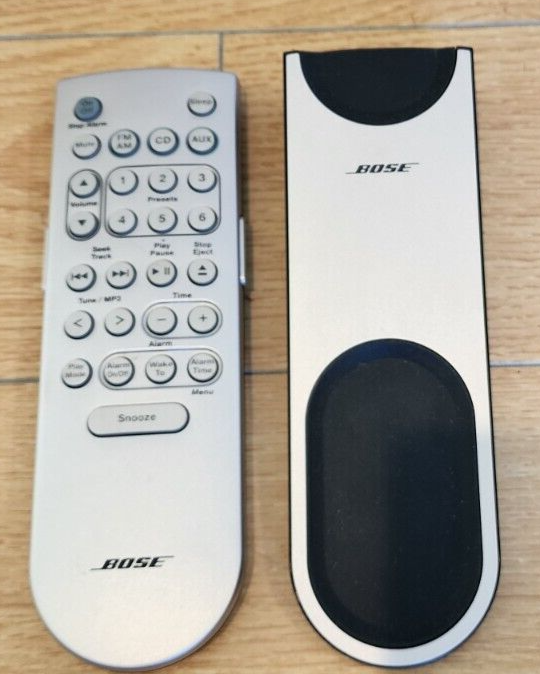 Bose Wave Music System Remote Backlit Silver With Cradle Premium ...