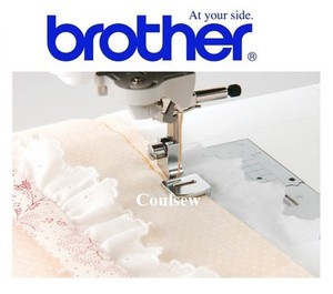 BROTHER GENUINE sewing machine Gathering Gather Foot F012N XC1953052 ...