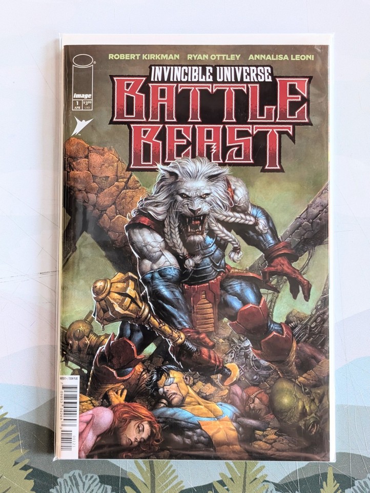 Invincible Universe Battle Beast #1 Lot of 3 Image Comic Book Variants ...