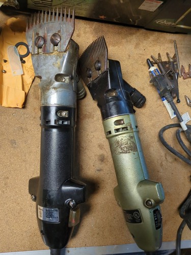 Lot of 2 Oster Animal Clipper Shears Shearmaster And Showmaster 104380 ...