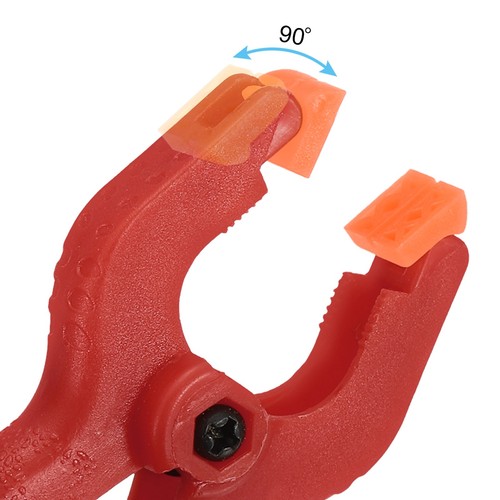 2 Inch Spring Clamps, 8 Pack Plastic Flexible Anti-slip Strong Clips ...