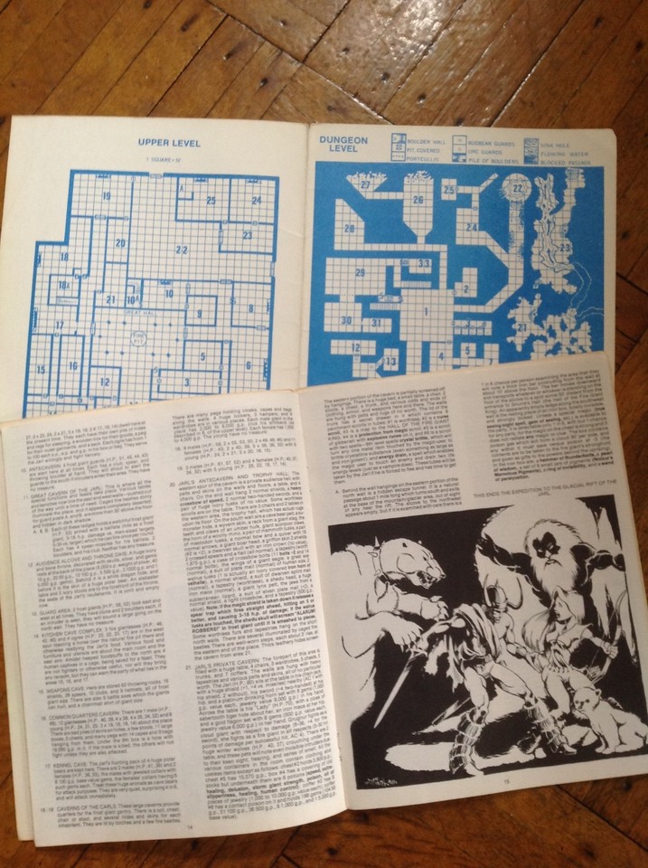 Dungeons and Dragons Modules G1-3, D1-3, Q1 | FULL MODULE SET FOR ...
