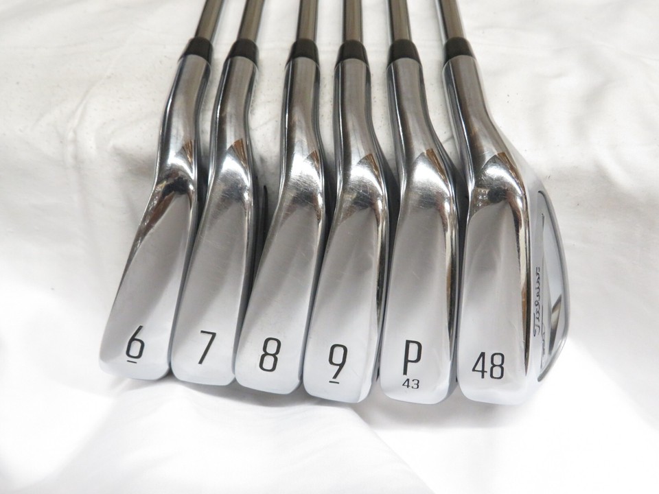 Used Titleist T350 Iron Set 6-PW+48* TT AMT Red R300 Regular Flex Steel ...