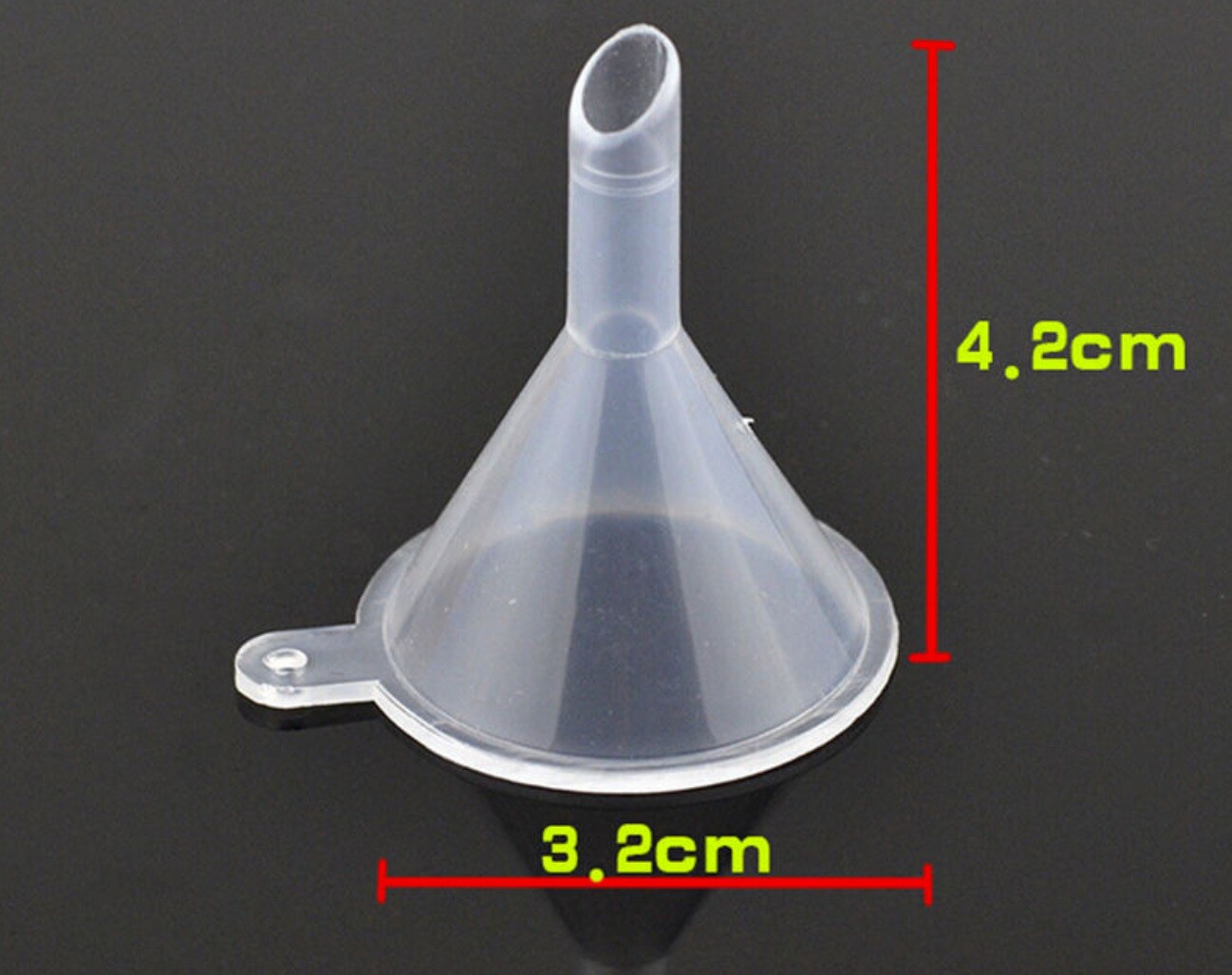 2X Mini Trichter IN Kunststoff Labor Experimente Chemie Biologie Filter ...