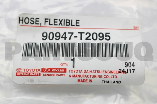 90947T2095 Genuine Toyota HOSE FLEXIBLE 90947-T2095 | eBay