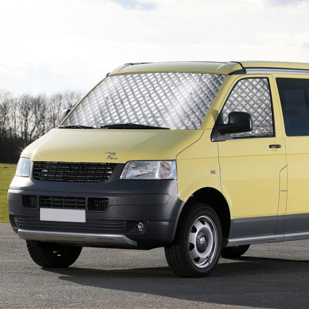 Car Windscreen Window Cover Internal Thermal Blinds For VW TRANSPORTER ...