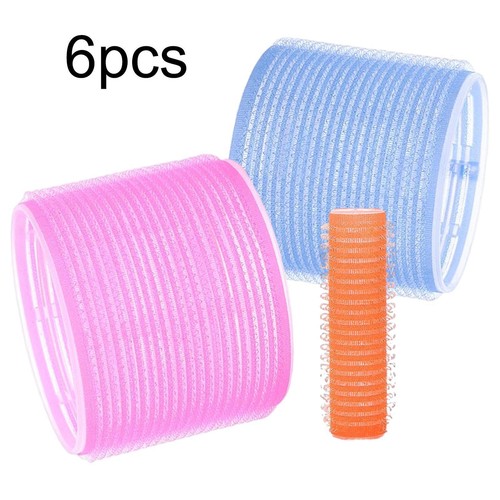6x Bangs Roll, Hairstyling Hairdressing Hair Rollers salon ,DIY ,Random ...