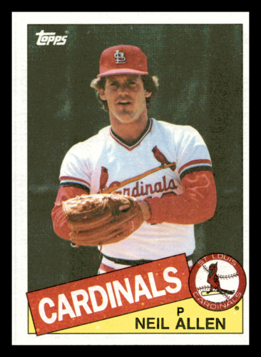 1985 Topps #731 Neil Allen Pitcher St. Louis Cardinals FREE shipping | eBay
