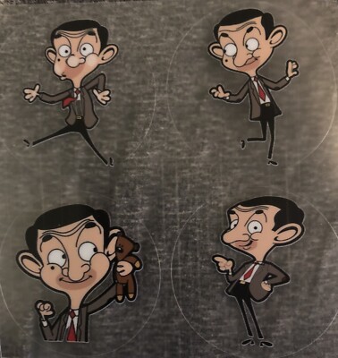 MR BEAN Stickers X 4 | eBay