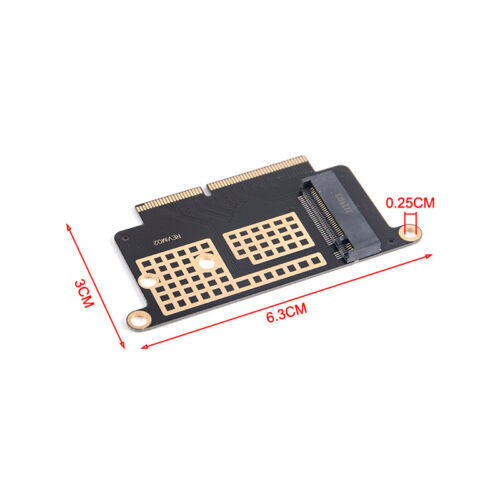 NVMe M.2 NGFF SSD Adapter for 2016 2017 13" MacBook Pro A1708 Laptop ...