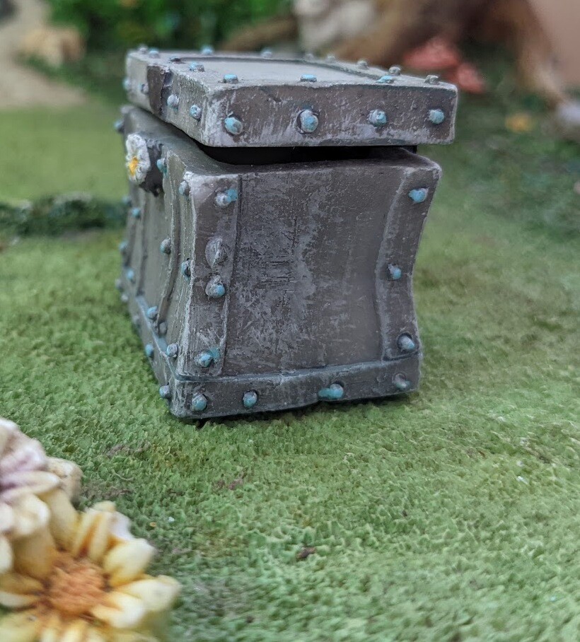 Miniature Hope Chest hinged WS 2088 Fairy Garden | eBay