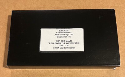 (Melissa) Auf Der Maur (of Hole) - Followed The Waves RARE promo VHS ...