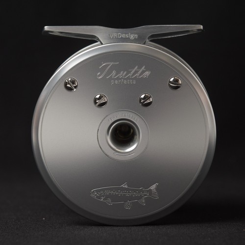 Fly Reel VR Design Trutta Perfetta 2 3/4” DT2/WF3 Alminium Clear Silver ...