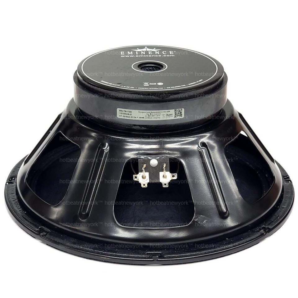 Eminence Delta-12A 12" inch Woofer 8-ohm 400-Watts RMS Speakers 2-PACK ...