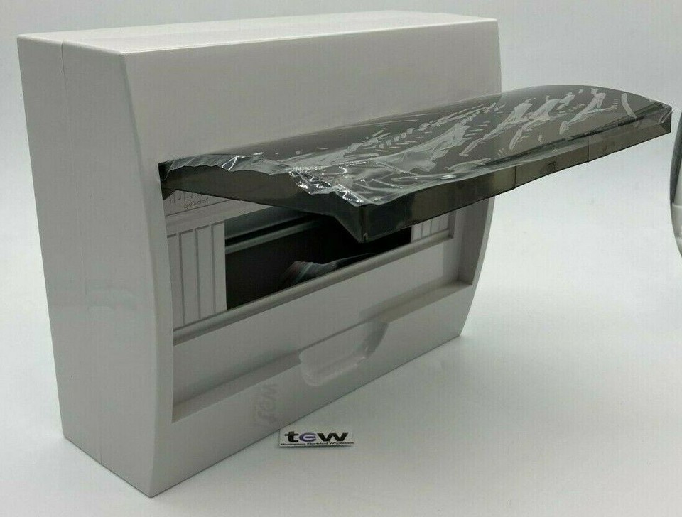 Plastic Consumer Unit 12 way IP40 Distribution Board MCB RCD Din Rail ...