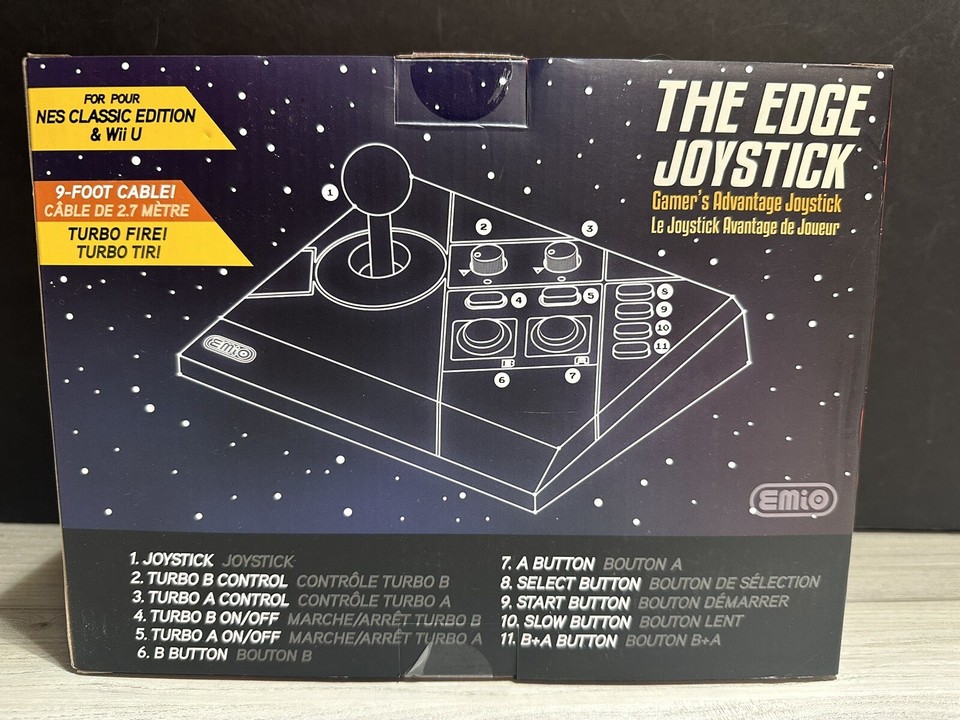 NES The Edge Joystick for Classic Edition/ Wii U - NEW | eBay