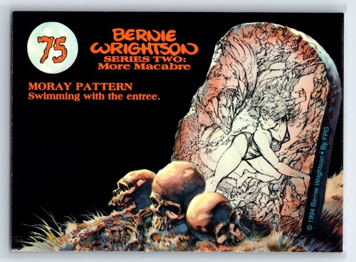 1994 FPG Bernie Wrightson II Moray Pattern #75 | eBay