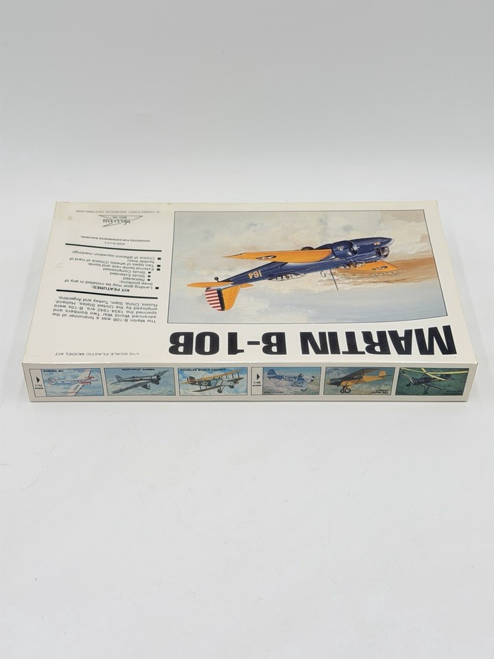 Williams Bros Martin B-10B 1:72 Scale Model Kit #72-210 Aircraft Sealed ...