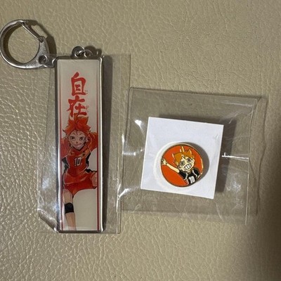Hinata Shoyo Haikyuu! Pin & Charm Set, Unused, Minor Wear, Great | eBay