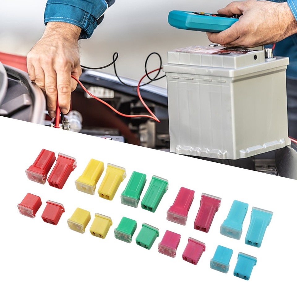New Car Fuse Plastic Box Fuse Low Voltage Set Small 20Pc Combination ...