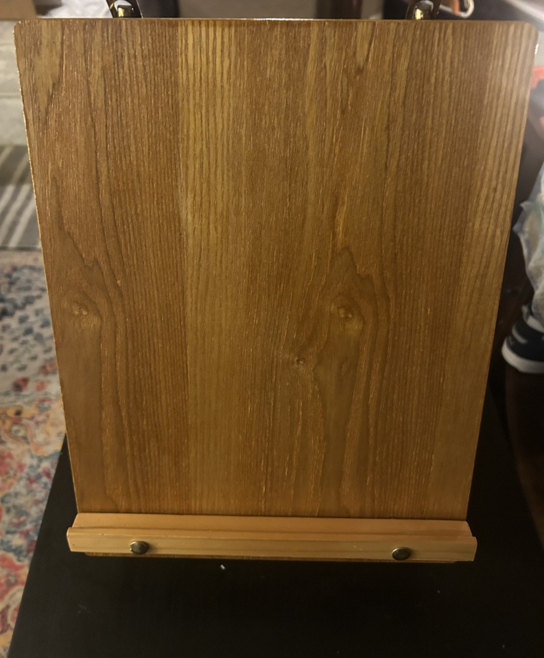 Portable Wooden Box Art Painting Easel Carrying Case | eBay