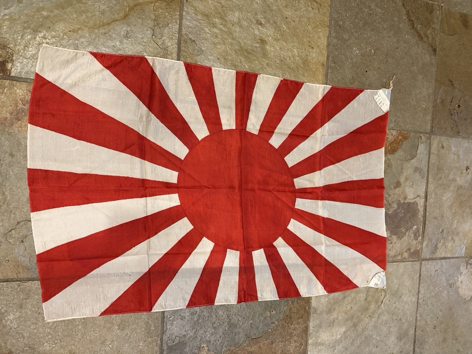 Japanese WW2 Rising Sun Silk Flag | eBay