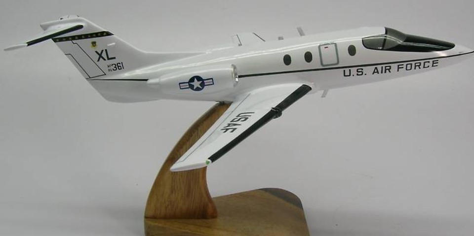 Raytheon T-1 Jayhawk T1 Airplane Wood Model Replica SML Free Shipping ...