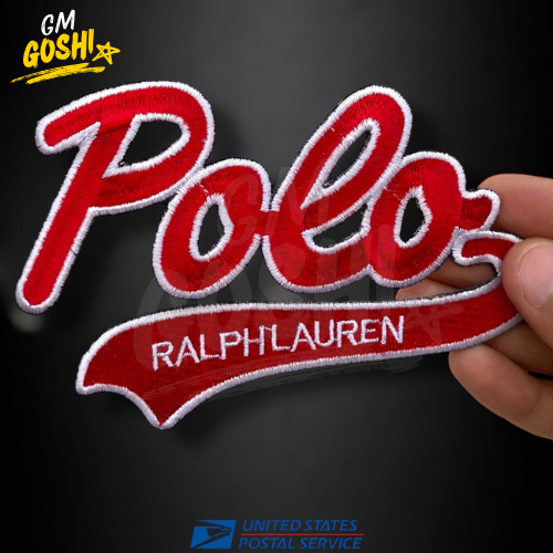 Polo Ralph 5" Size Embroidered Patches Polo Logo Patches 4 Different ...