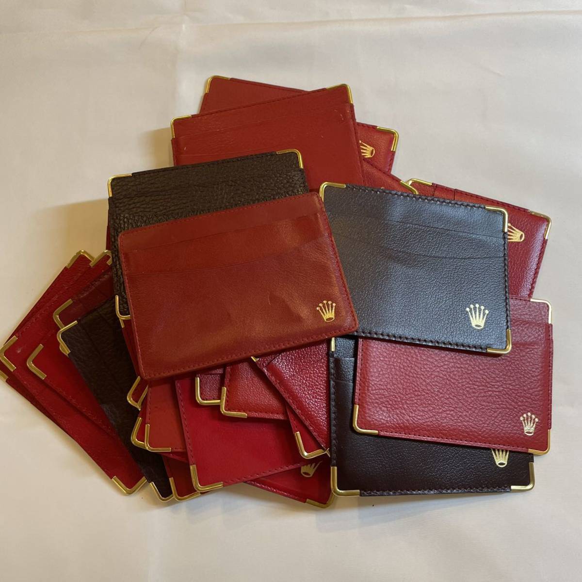 ROLEX pass case red card case 30 pieces f1070164762HA | eBay