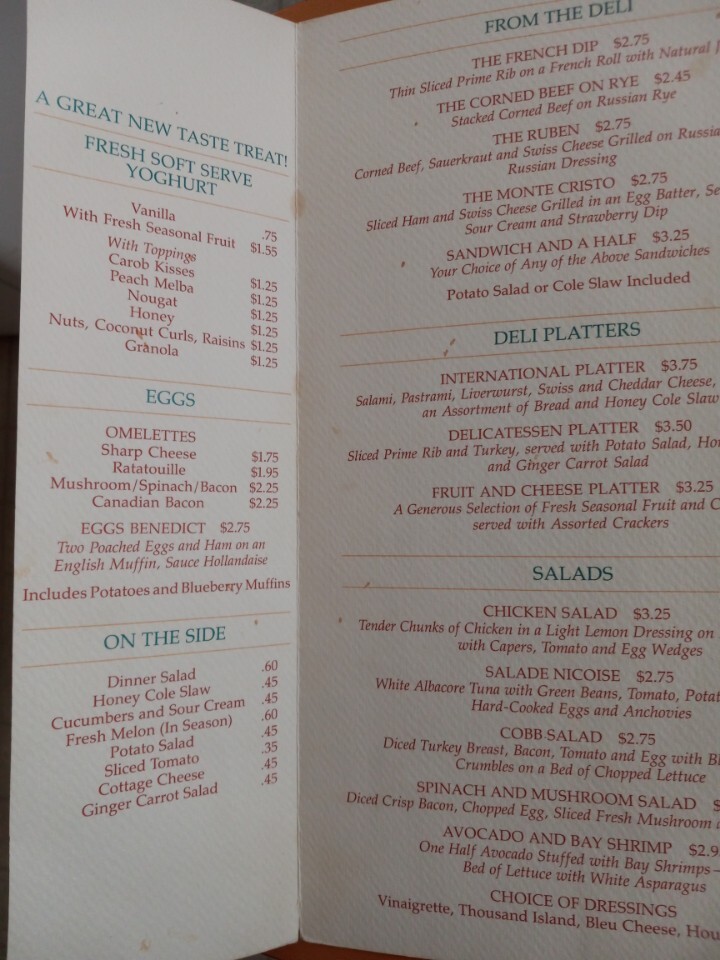 Vintage 20th Century Fox Studio THE COMMISSARY Lot Restaurant Menu | eBay