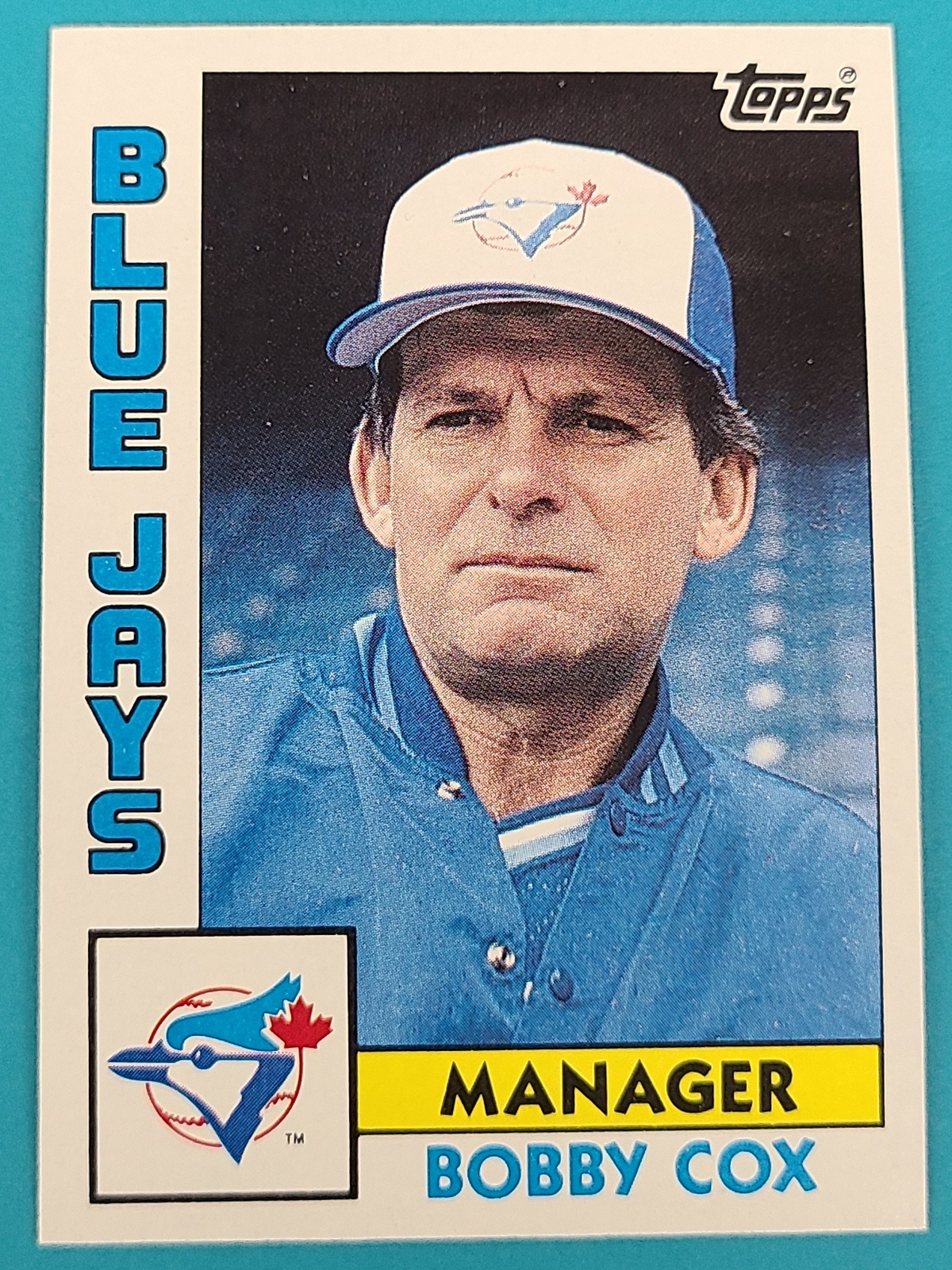 1984 Topps MGR #202 Bobby Cox Toronto Blue Jays Baseball Card T3 | eBay
