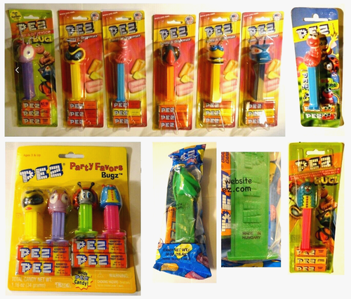 Pez - Bugz Lot of 13 Mint - rare US variation cards-rare Hungary ...