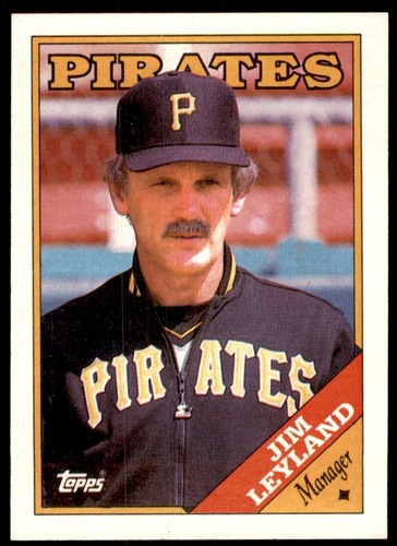 1988 TOPPS JIM LEYLAND PITTSBURGH PIRATES #624 | eBay